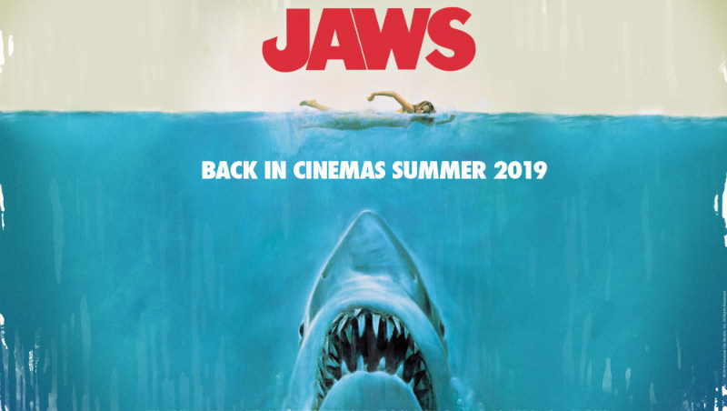 Jaws showing at Queen's Film Theatre, Belfast.
